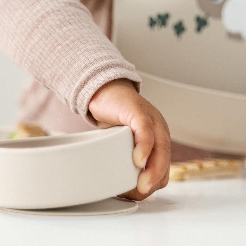 Stick&Stay dinner set - Tiny farm - Sand – Shop at Done by Deer ...