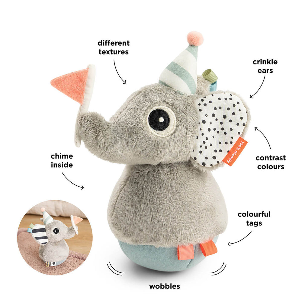 Tumbler activity toy - Elphee - Colour mix – Shop at Done by Deer ...