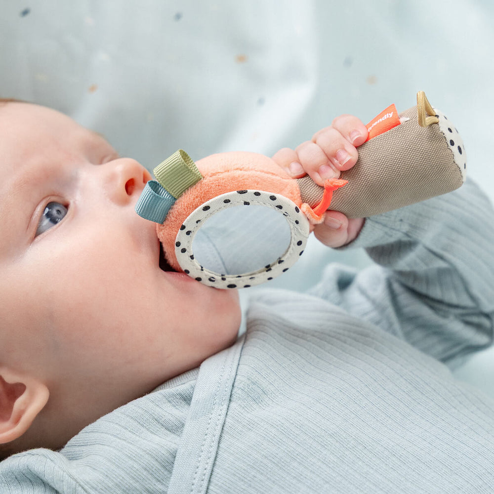 Sensory rattle mirror set - Celebration - Colour mix – Shop at Done by ...