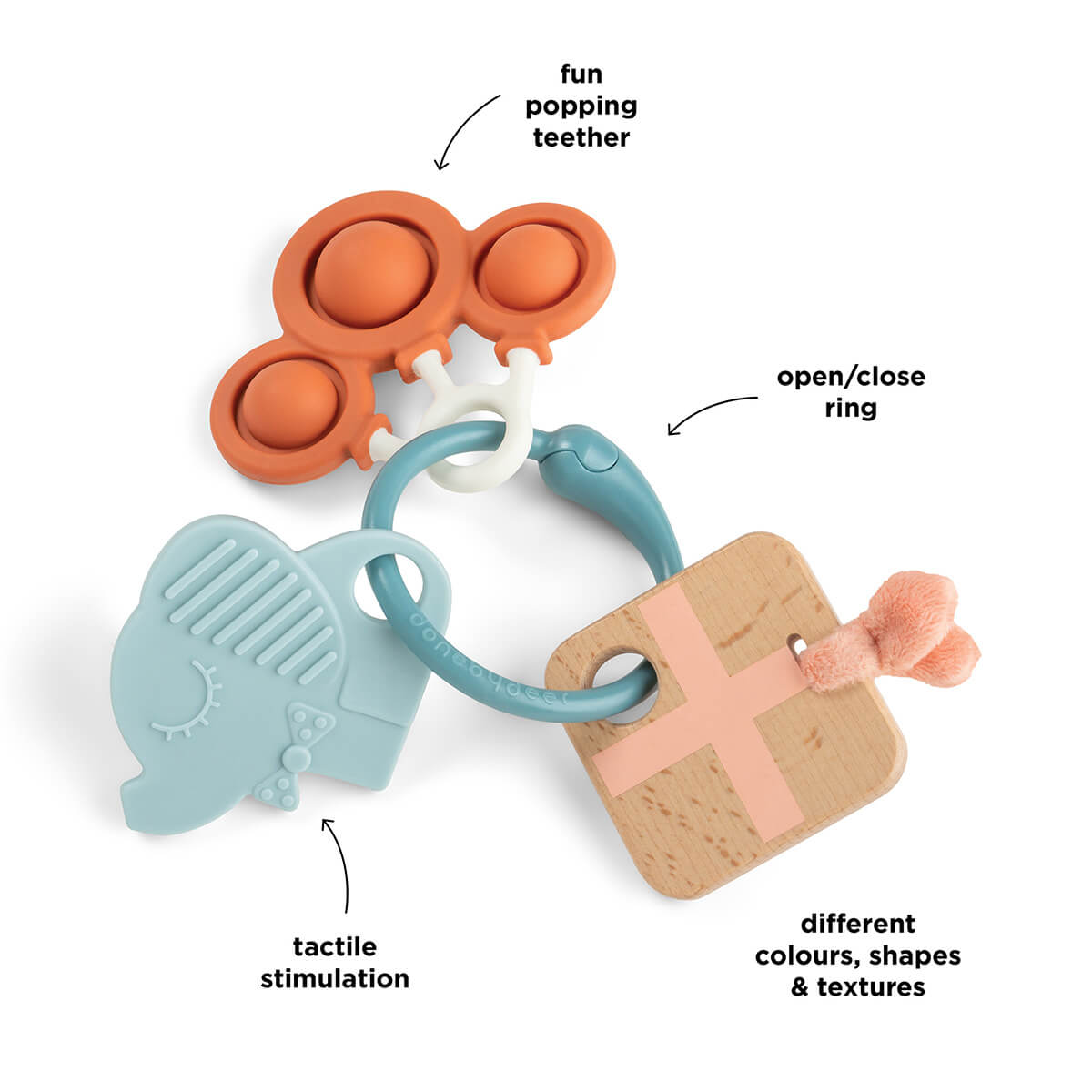 Sensory activity ring - Celebration - Colour mix – Shop at Done by Deer ...