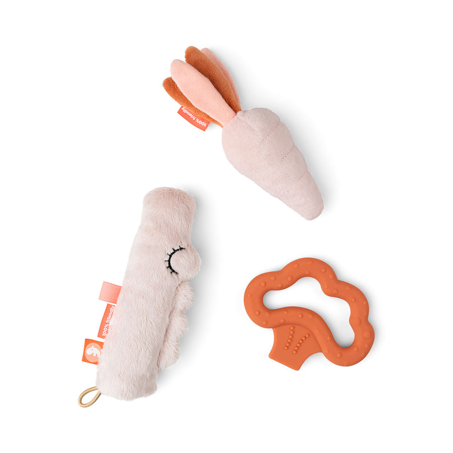Tiny activity toy set 3 pcs - Croco - Powder – Powder – Done by Deer